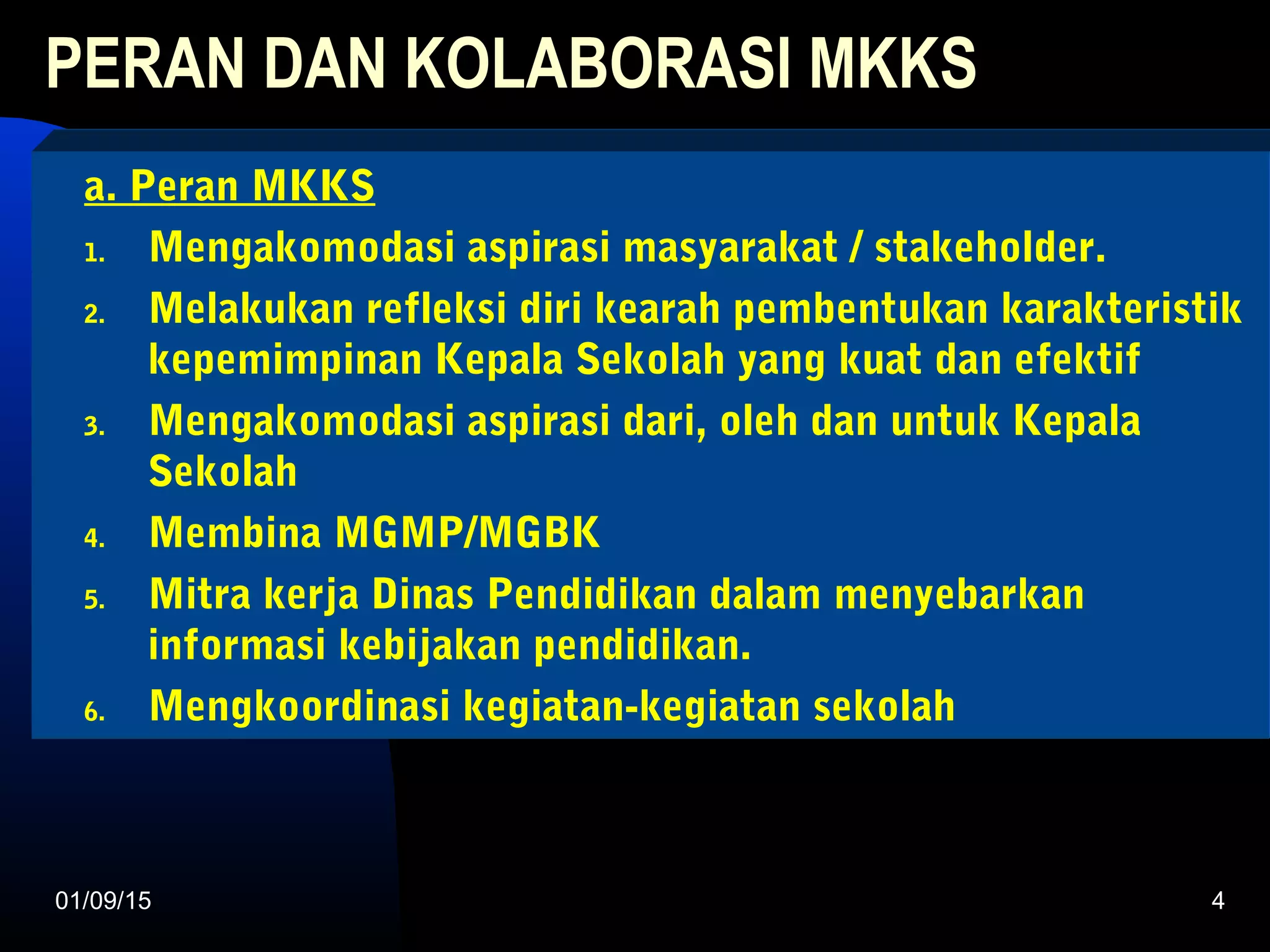 Mkks kab malang | PPT