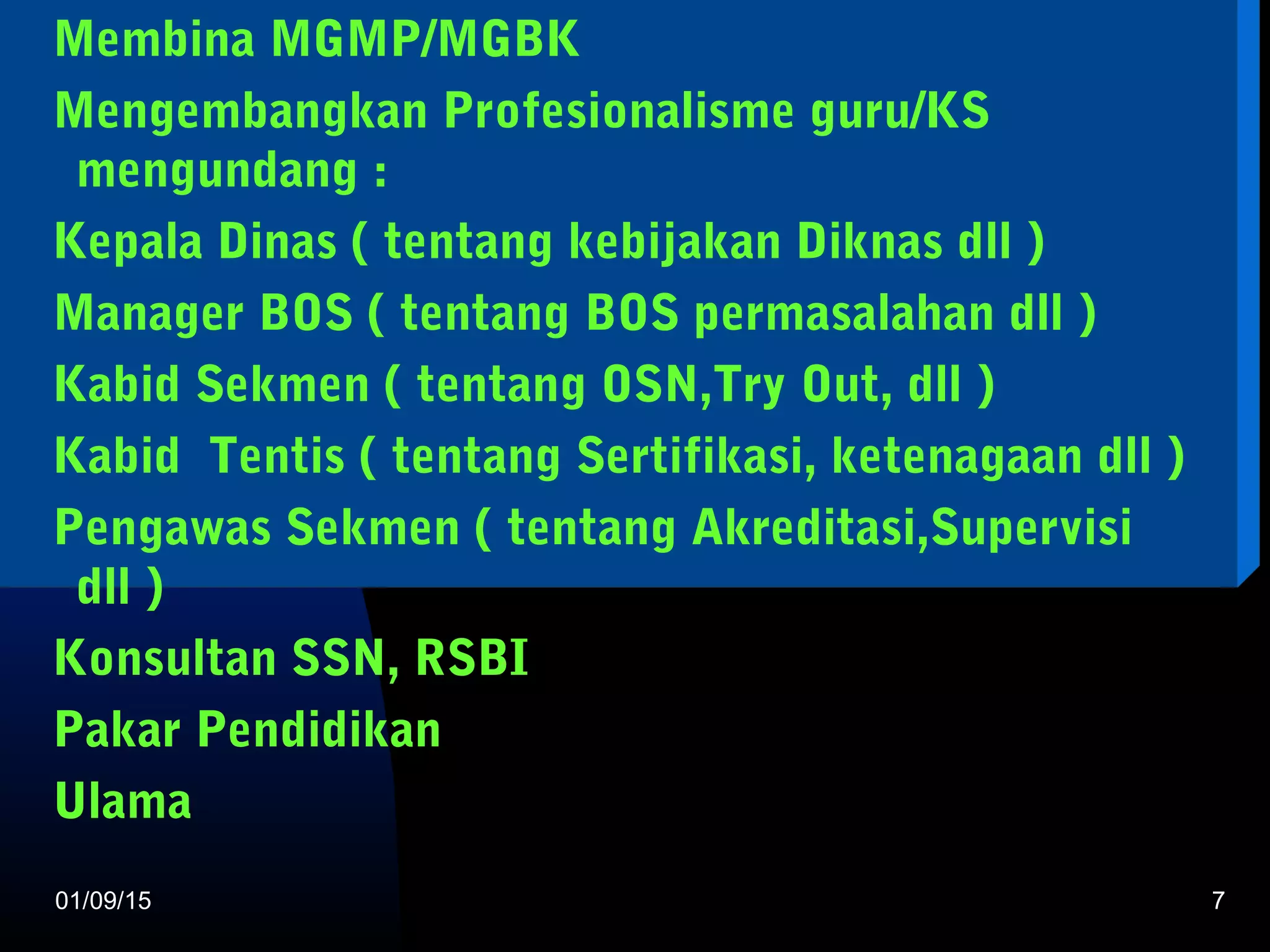 Mkks kab malang | PPT