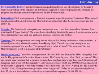 Introduction to 8085 Microprocessor | PPT