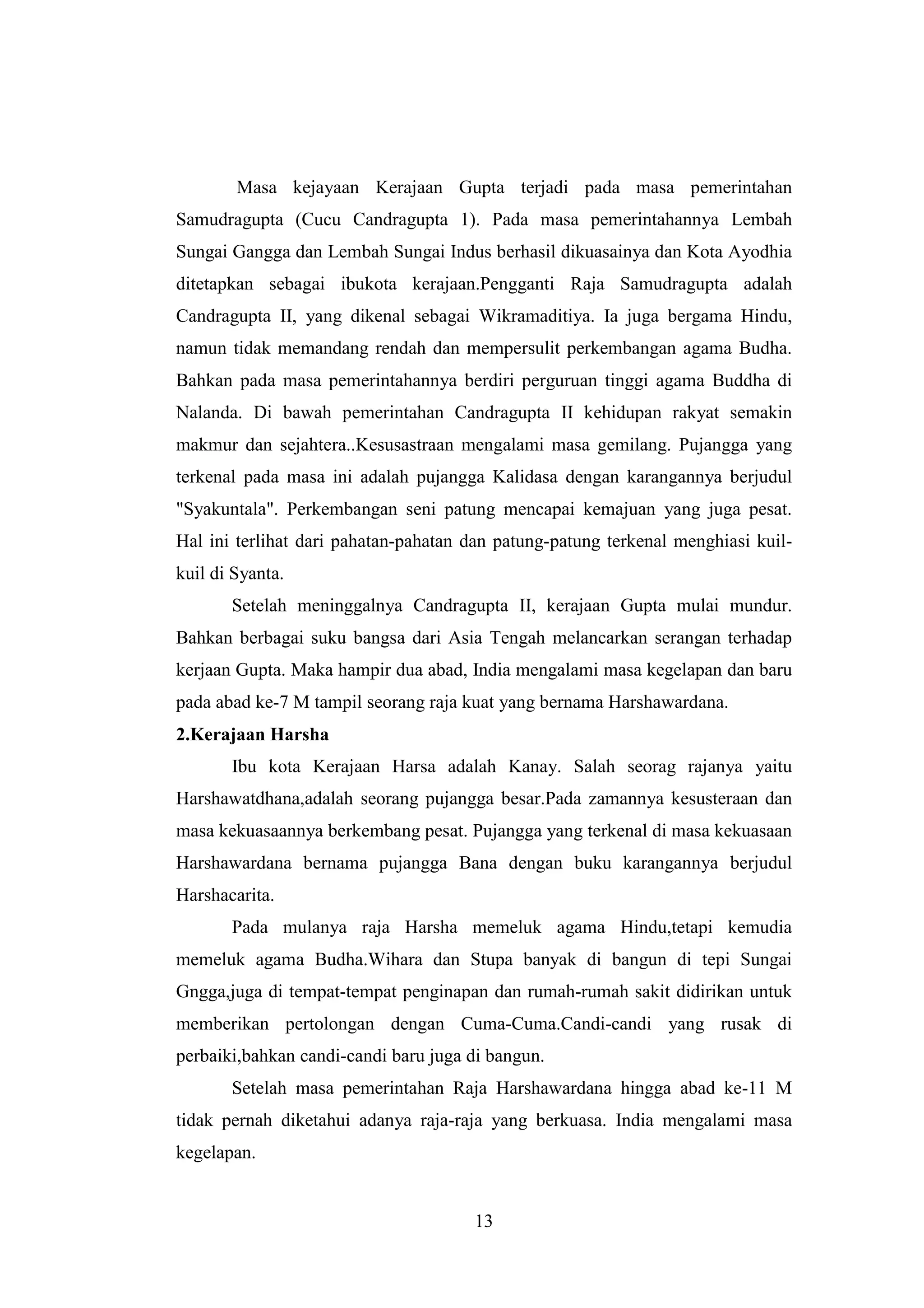 Mklah kebudayaan peradaban india | PDF