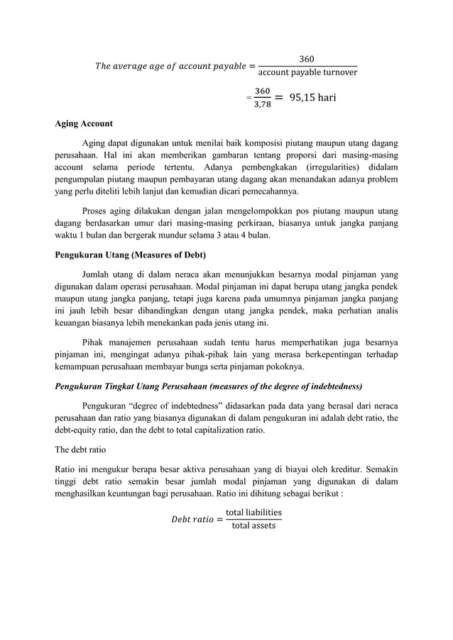 Mklh analisis laporan keuangan klmpok | PDF