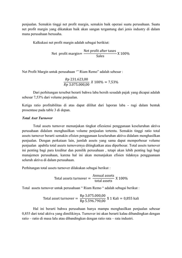 Mklh analisis laporan keuangan klmpok | PDF