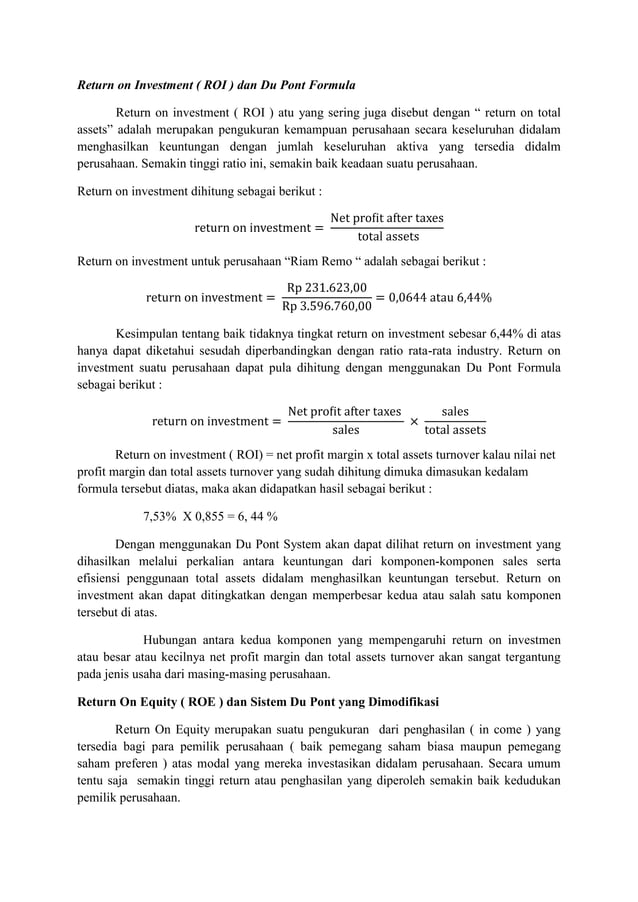 Mklh analisis laporan keuangan klmpok | PDF