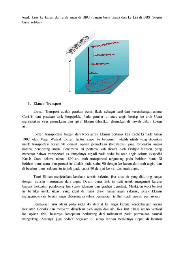 Mklh arus ekman | DOCX