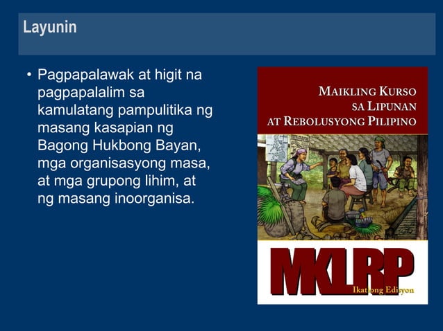 Maikling Kurso sa Lipunan at Rebolusyong Pilipino | PPT