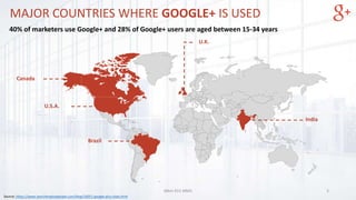 MKM915 Google+ Value Proposition and brief description with ...