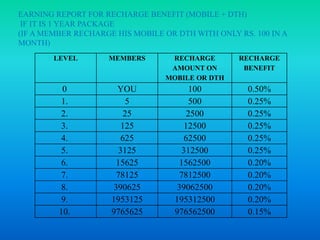 Magic India Recharge Business Plan | PPT