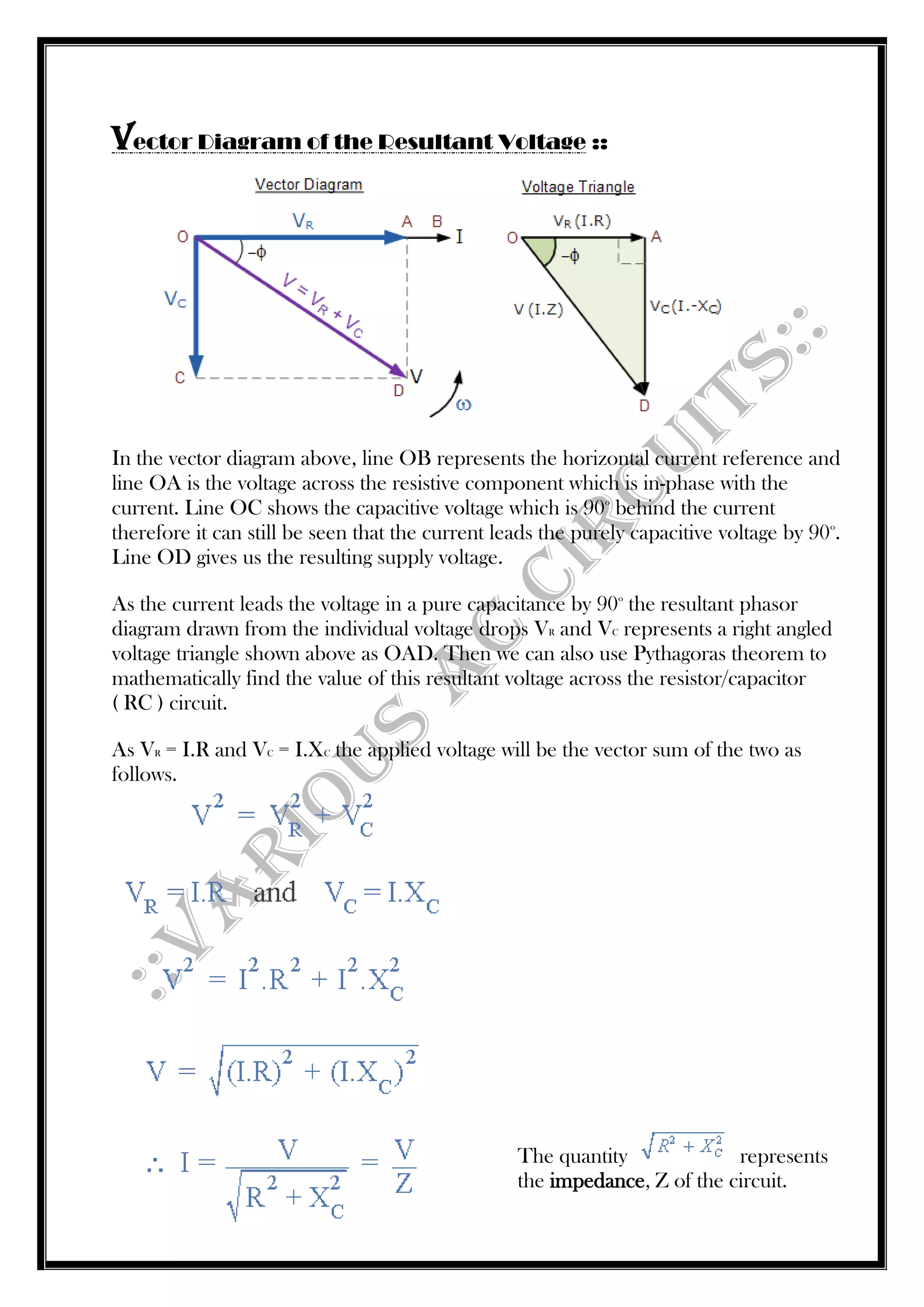 Alternating Current -12 isc 2017 ( investigatory Project) | PDF