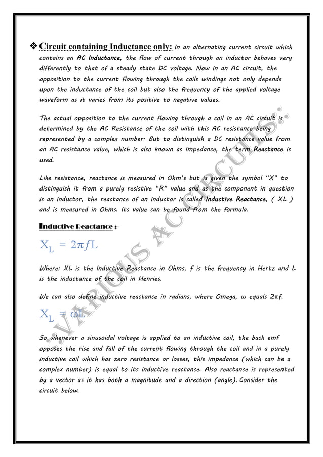 Alternating Current -12 isc 2017 ( investigatory Project) | PDF ...