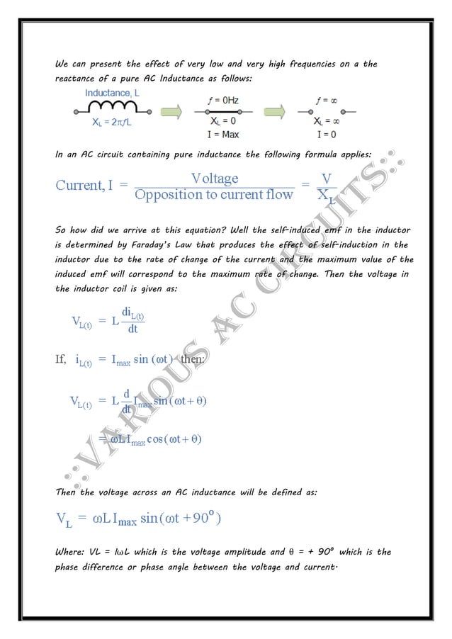 Alternating Current -12 isc 2017 ( investigatory Project) | PDF ...