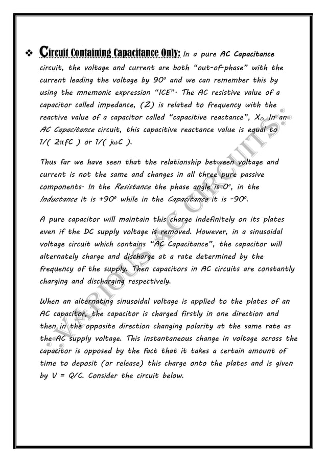 Alternating Current -12 isc 2017 ( investigatory Project) | PDF ...