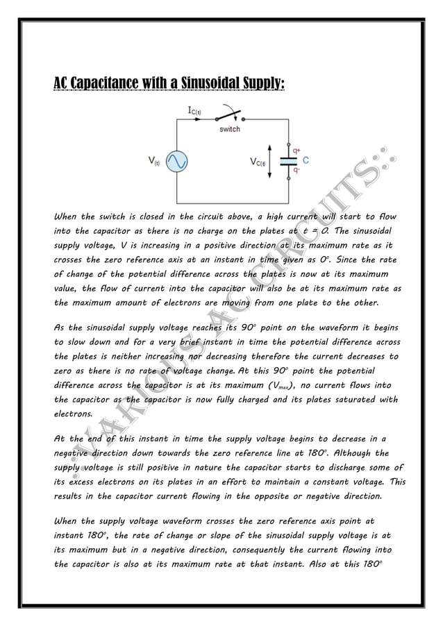 Alternating Current -12 isc 2017 ( investigatory Project) | PDF ...