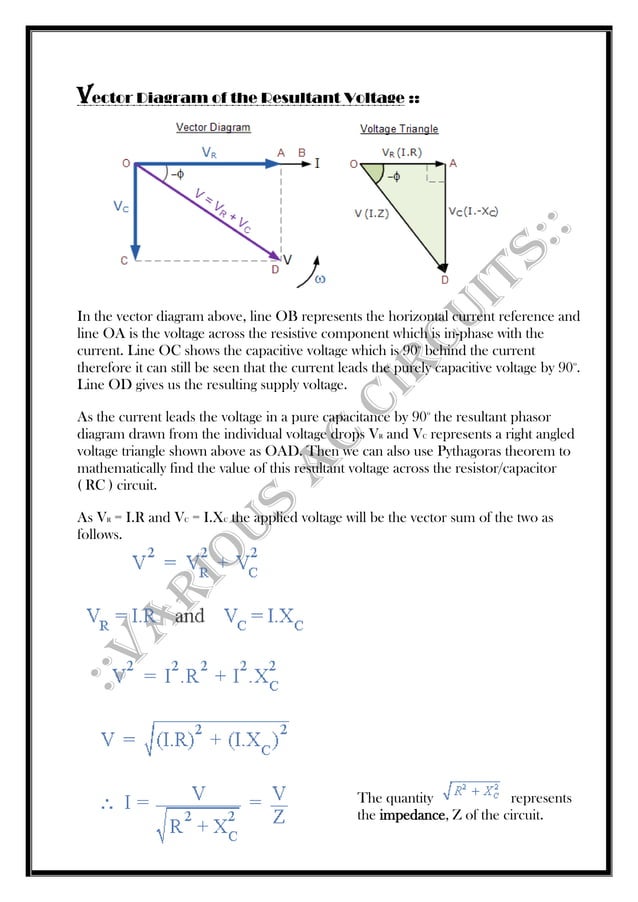 Alternating Current -12 isc 2017 ( investigatory Project) | PDF ...