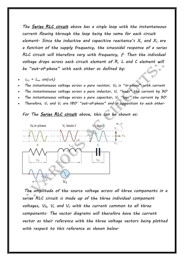 Alternating Current -12 isc 2017 ( investigatory Project) | PDF ...