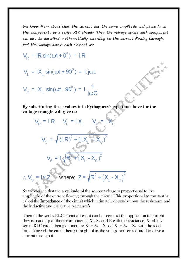 Alternating Current -12 isc 2017 ( investigatory Project) | PDF ...