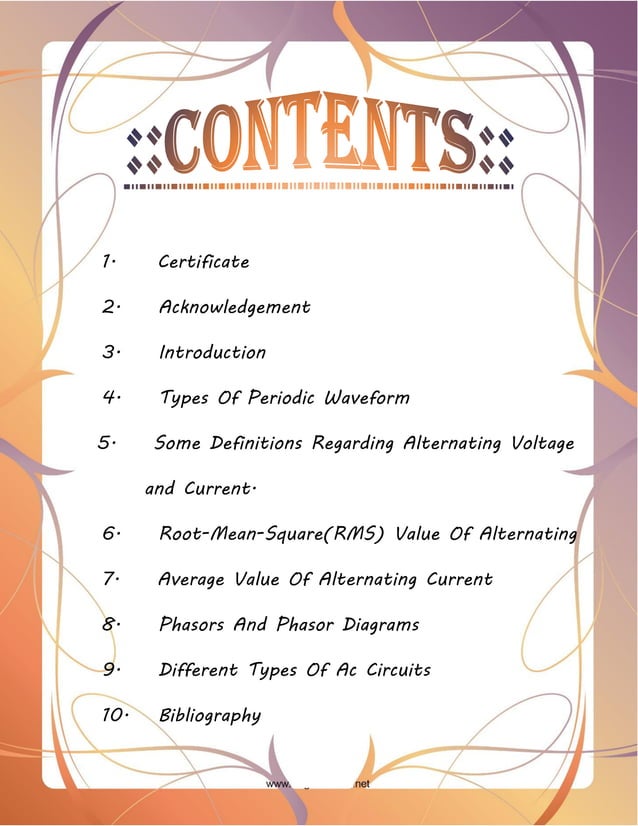 Alternating Current -12 isc 2017 ( investigatory Project) | PDF ...