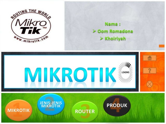 Router [Mikrotik] | PPT