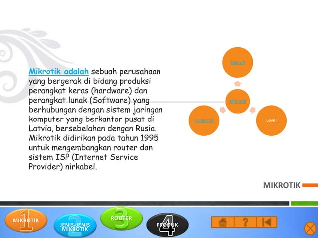 Router [Mikrotik] | PPT