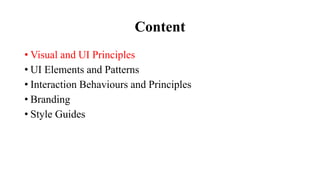 UI & UX DESIGN NOTES UNIT 1,2,3,4,5 DESI | PPTX