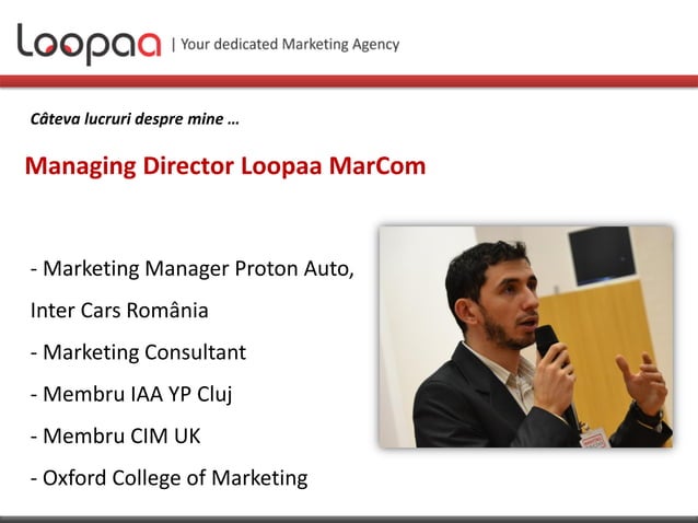 Marketing & Social Media in ONG-uri | PPT