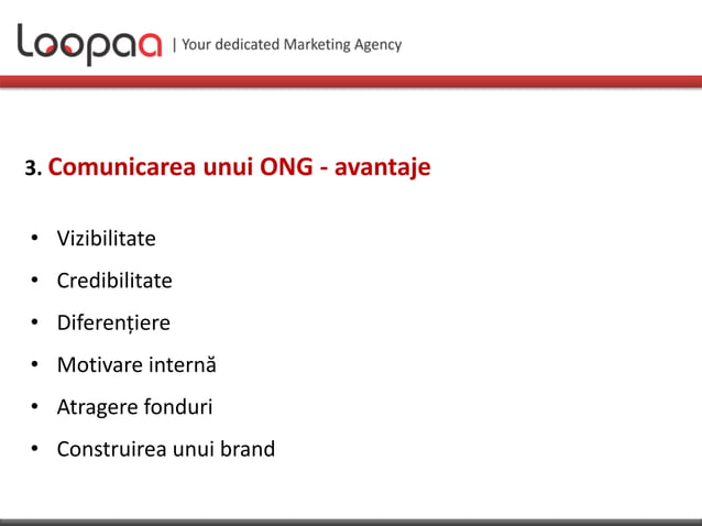 Marketing & Social Media in ONG-uri | PPT