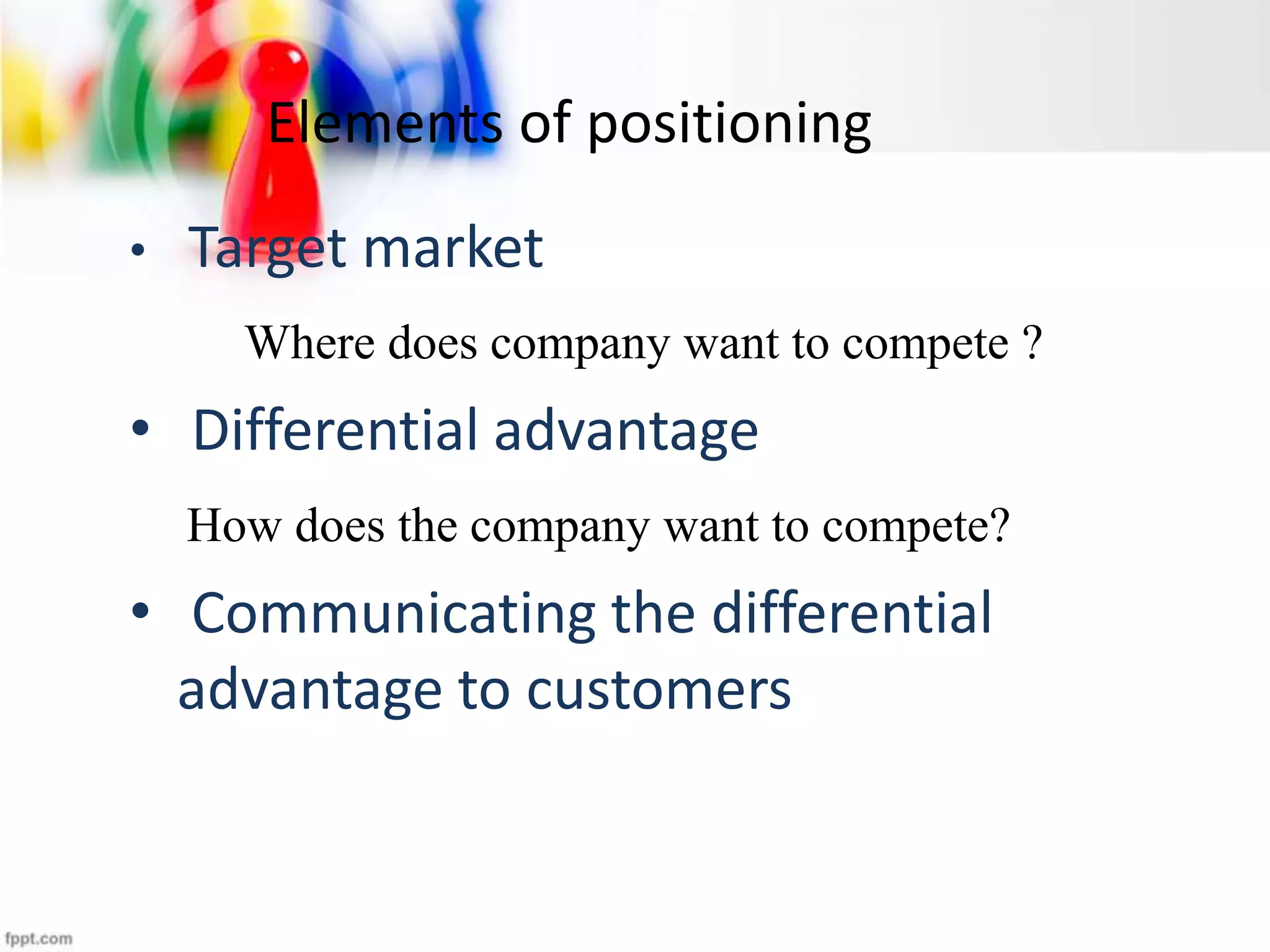 Targeting and positioning | PPT