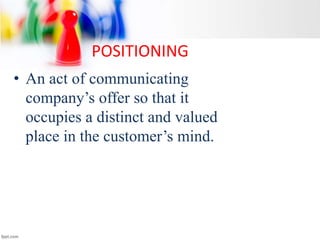 Targeting and positioning | PPT