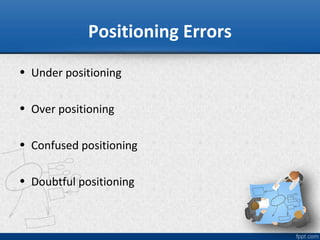 Positioning & Differentiating The Market Offering Through the Product ...