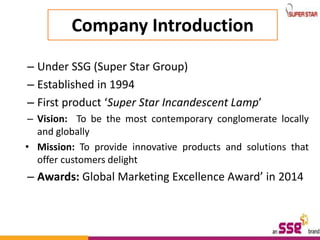 Superstar lighting Marketing campaign | PPTX