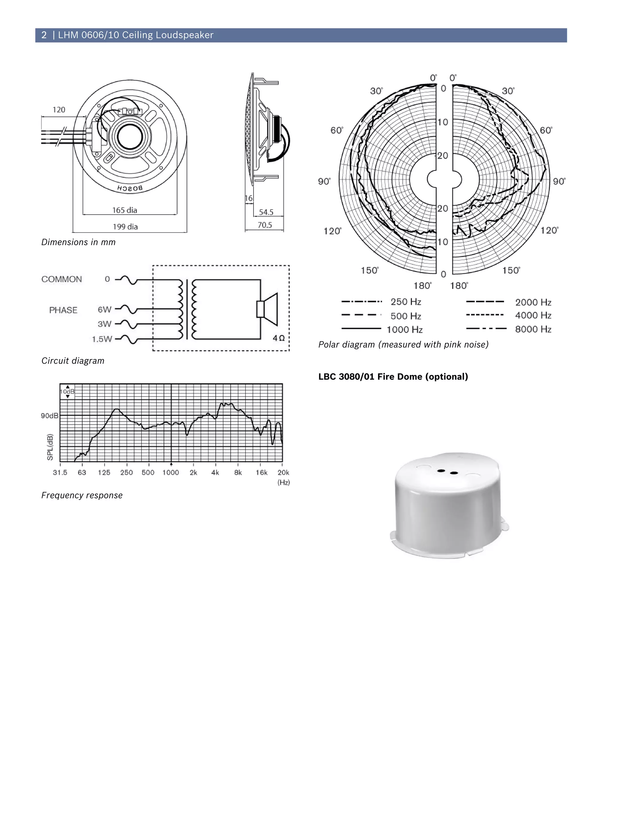 Mkt bosch lhm0606-03-data_sheet(issue 01) | PDF
