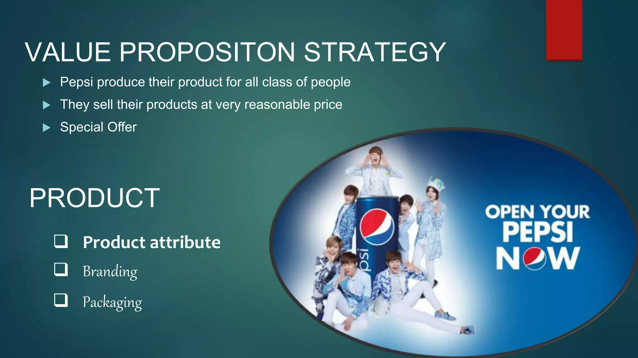 Customer Driven Marketing Strategy -PEPSI | PPTX