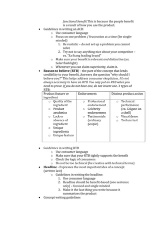 Mkt 121 advertising management notes (Albert Cuadrante) | PDF