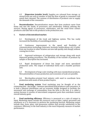 Agriculture Marketing (Mkt165) chapter 4-approach to mktg problem | DOC
