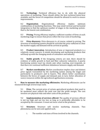 Agriculture Marketing (Mkt165) chapter 5-marginal cost & mktg ...