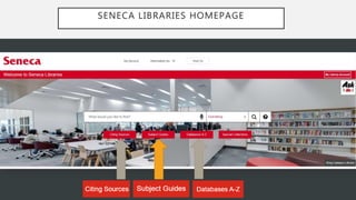 Marketing Research Library Tutorial | PPTX