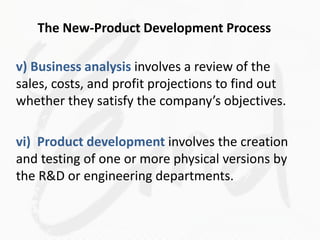 Ch 9 principles of marketing: new product development | PDF