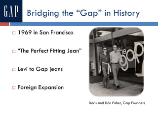 Gap Marketing Presentation | PPTX