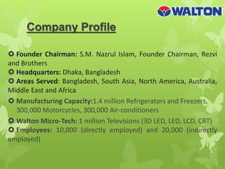 Walton Bangladesh, Advertising Process | PPTX