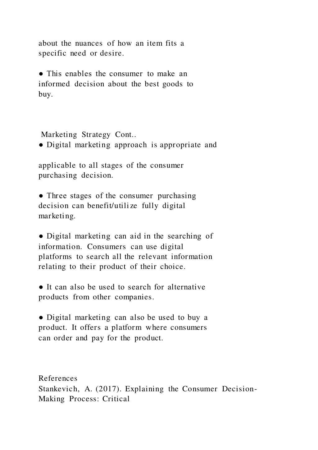 MKT 345 Final Project Guidelines and Rubric Overview | PDF