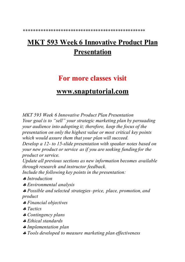 MKT 593 Effective Communication - snaptutorial.com | Business Administration | Business