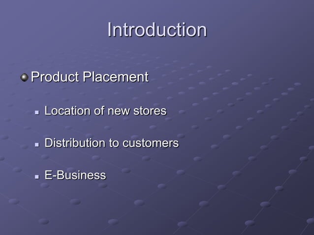 Product Placement | PPTX