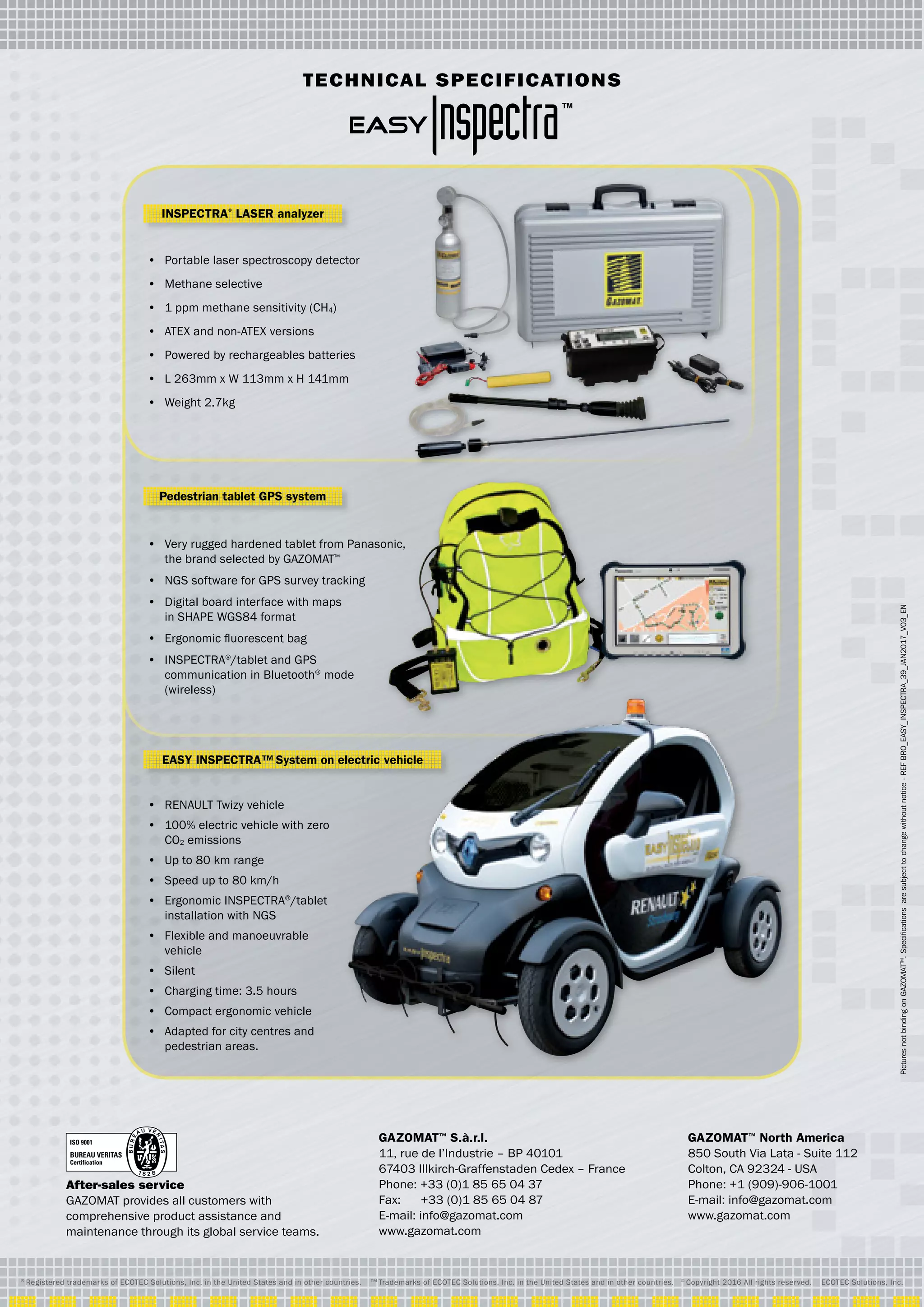 EASY INSPECTRA network survey vehicle | PDF