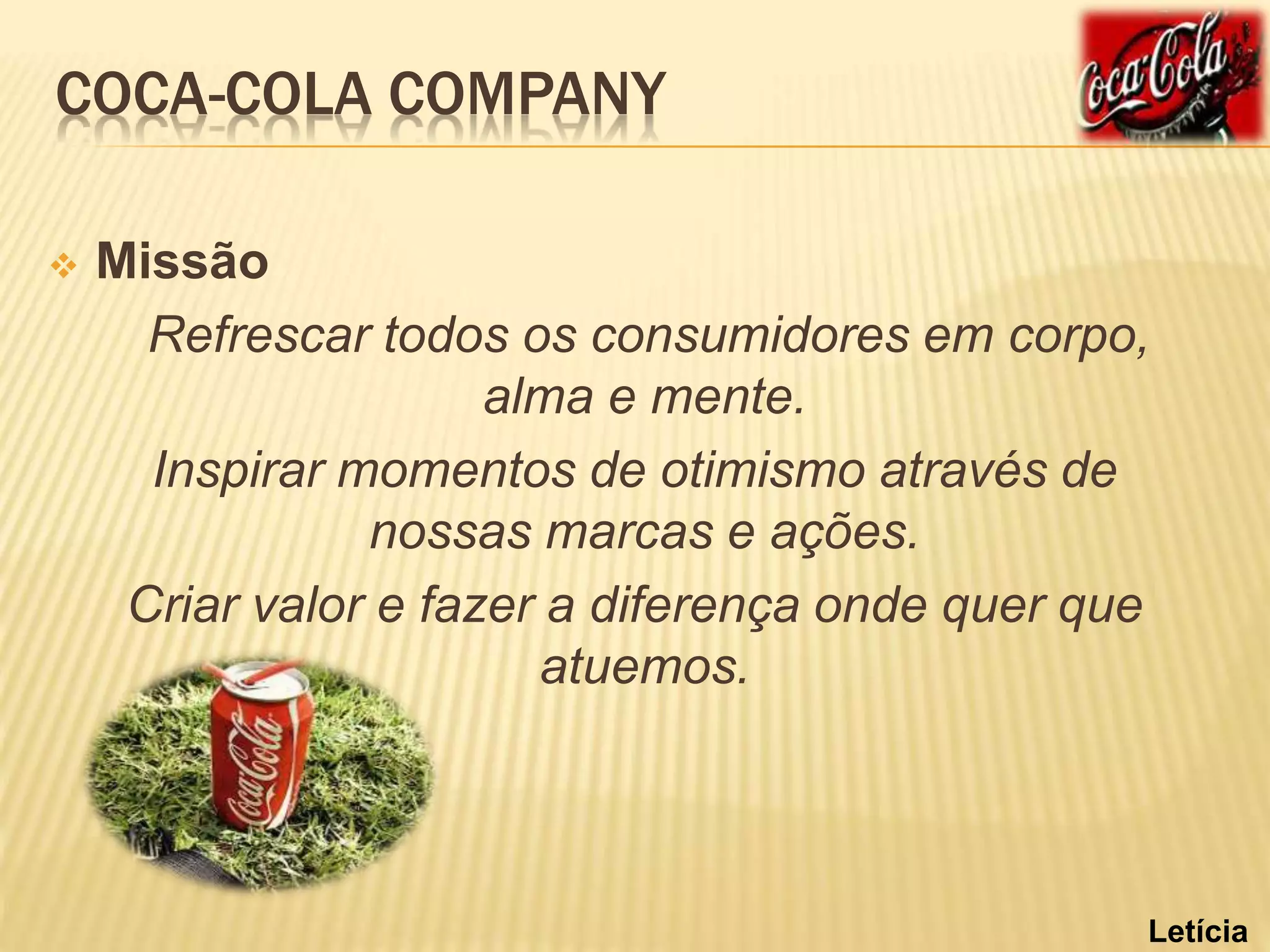 Marketing da Coca Cola | PPTX