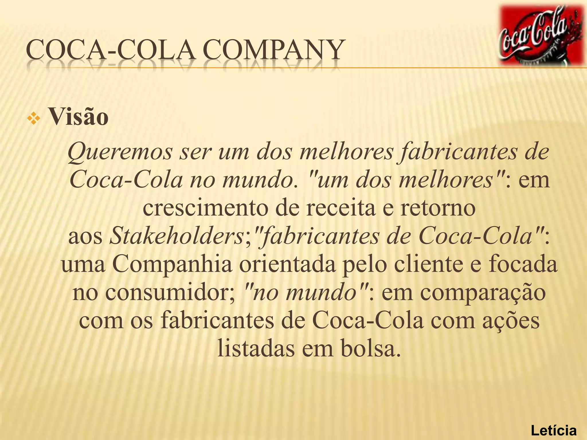 Marketing da Coca Cola | PPTX
