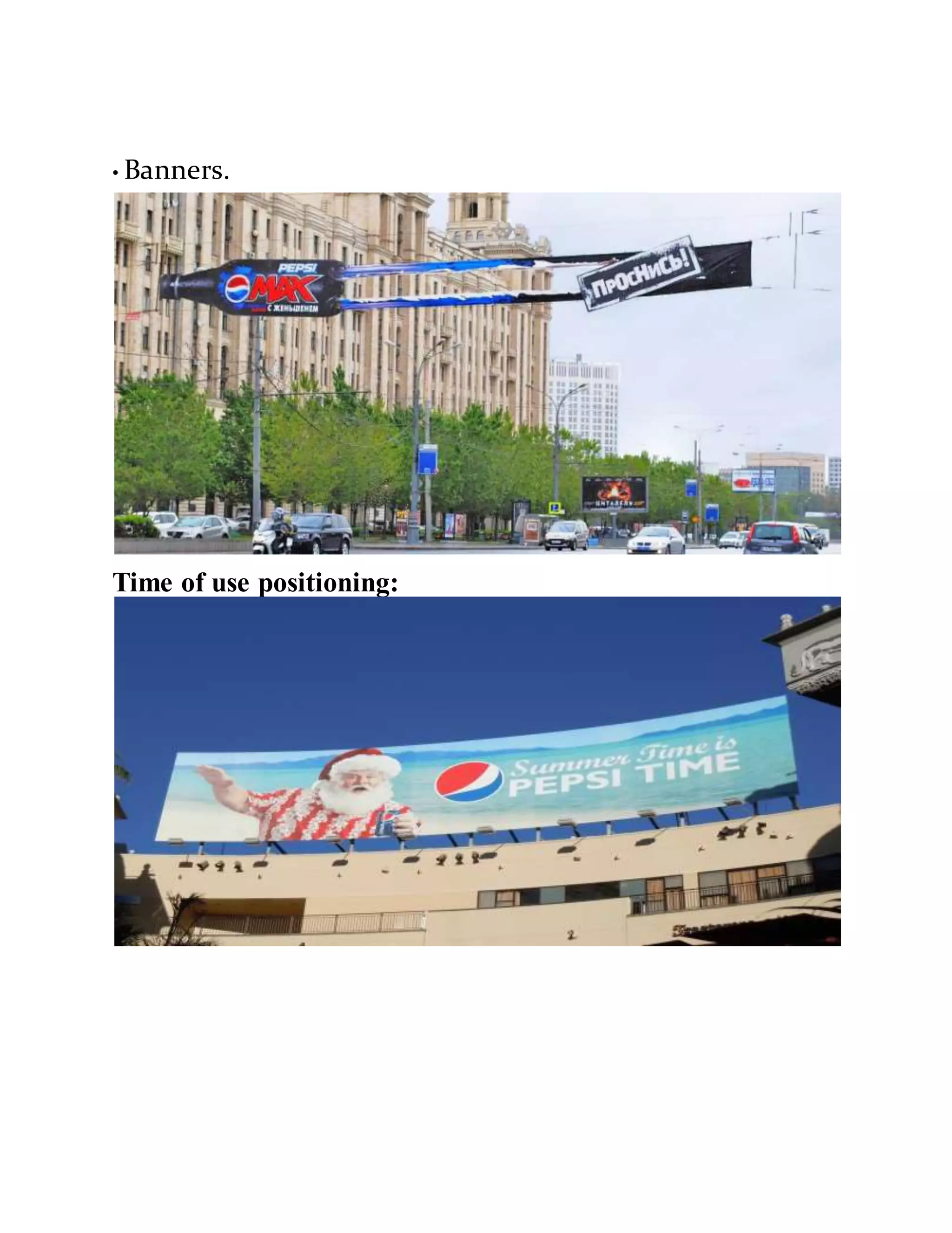 how pepsi positioning takes place | DOCX