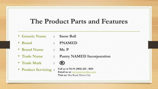 Product Presentation Sample | PPTX | Business | Business and Finance