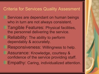 Mktg Of Services | PPT | Marketing and Advertising | Business