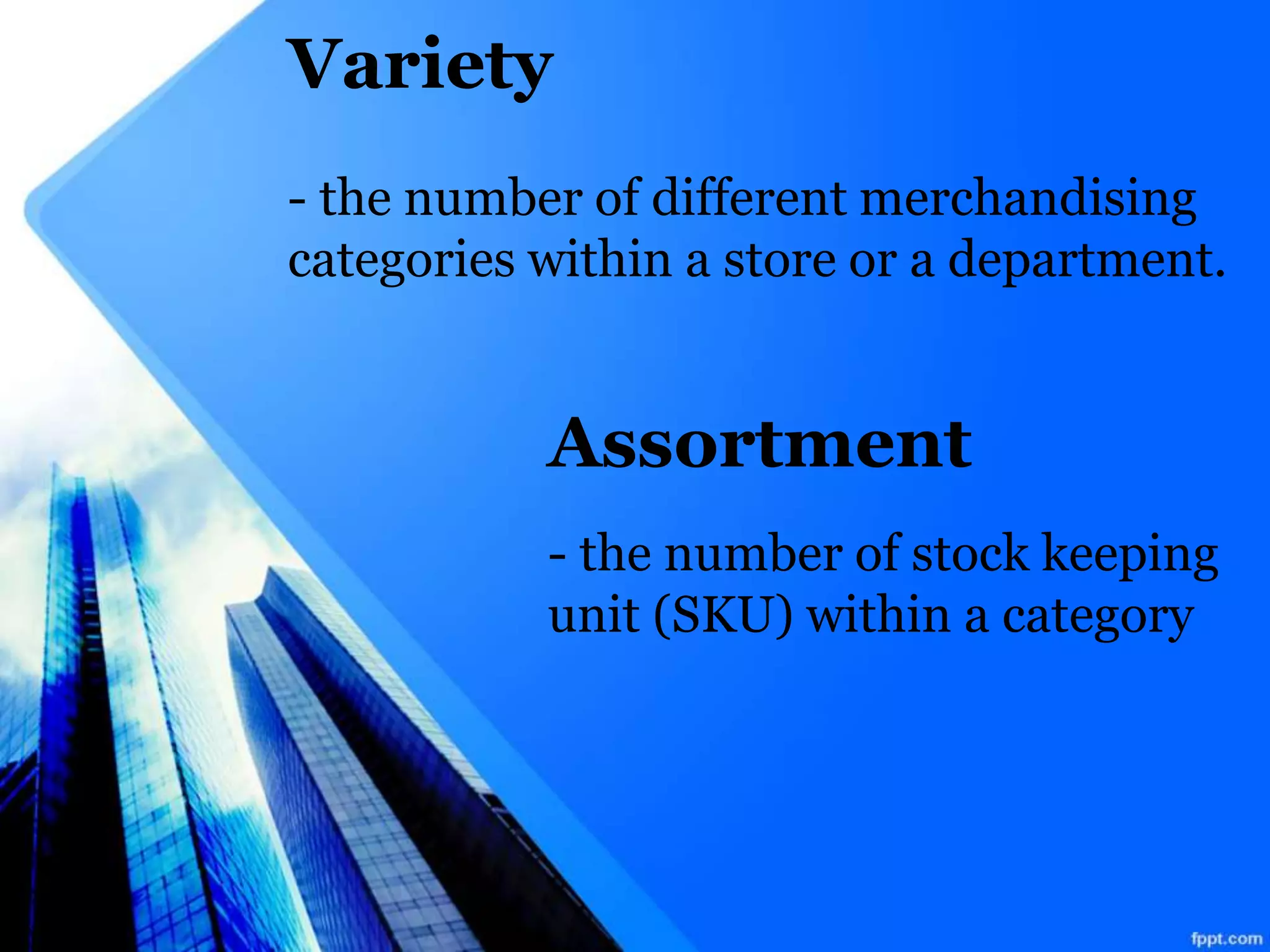 Assortment Planning Process | PPTX