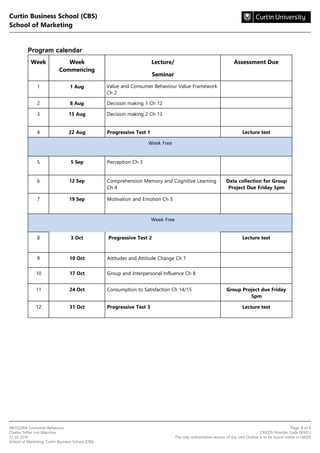 Mktg2004 consumer behaviour semester 2 2016 charles telfair inst mauritius int (1) | PDF