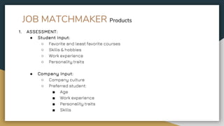 Job Matchmaker | PPTX